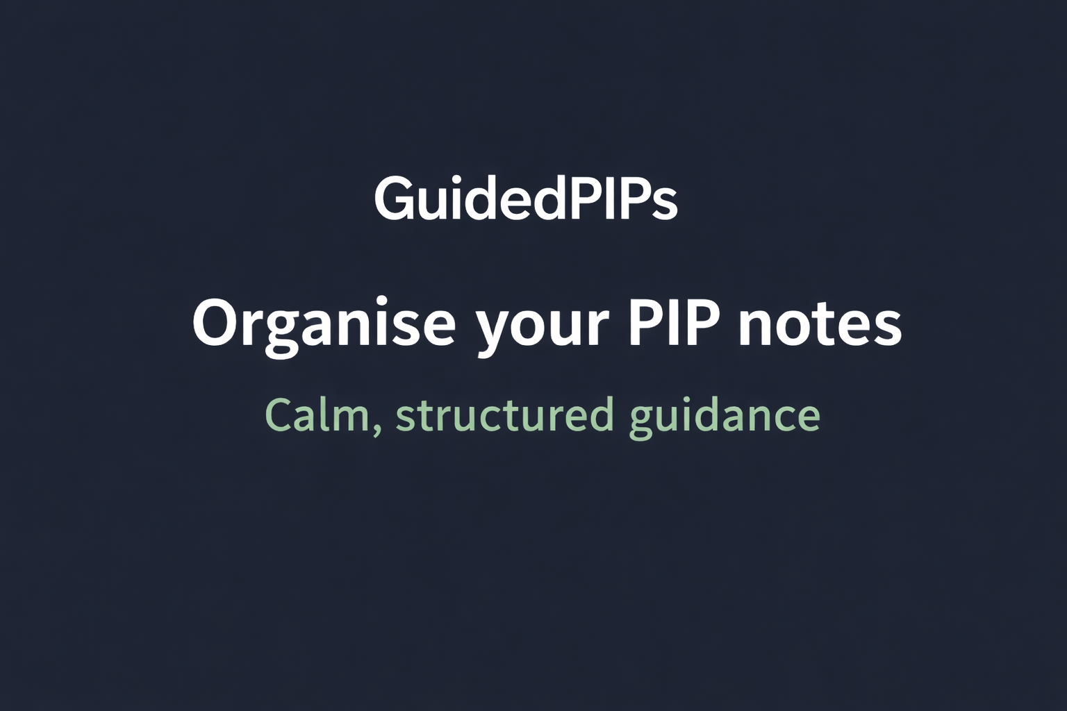 PIP Planning and Following Journeys – How to Answer Question 13 on Your ...